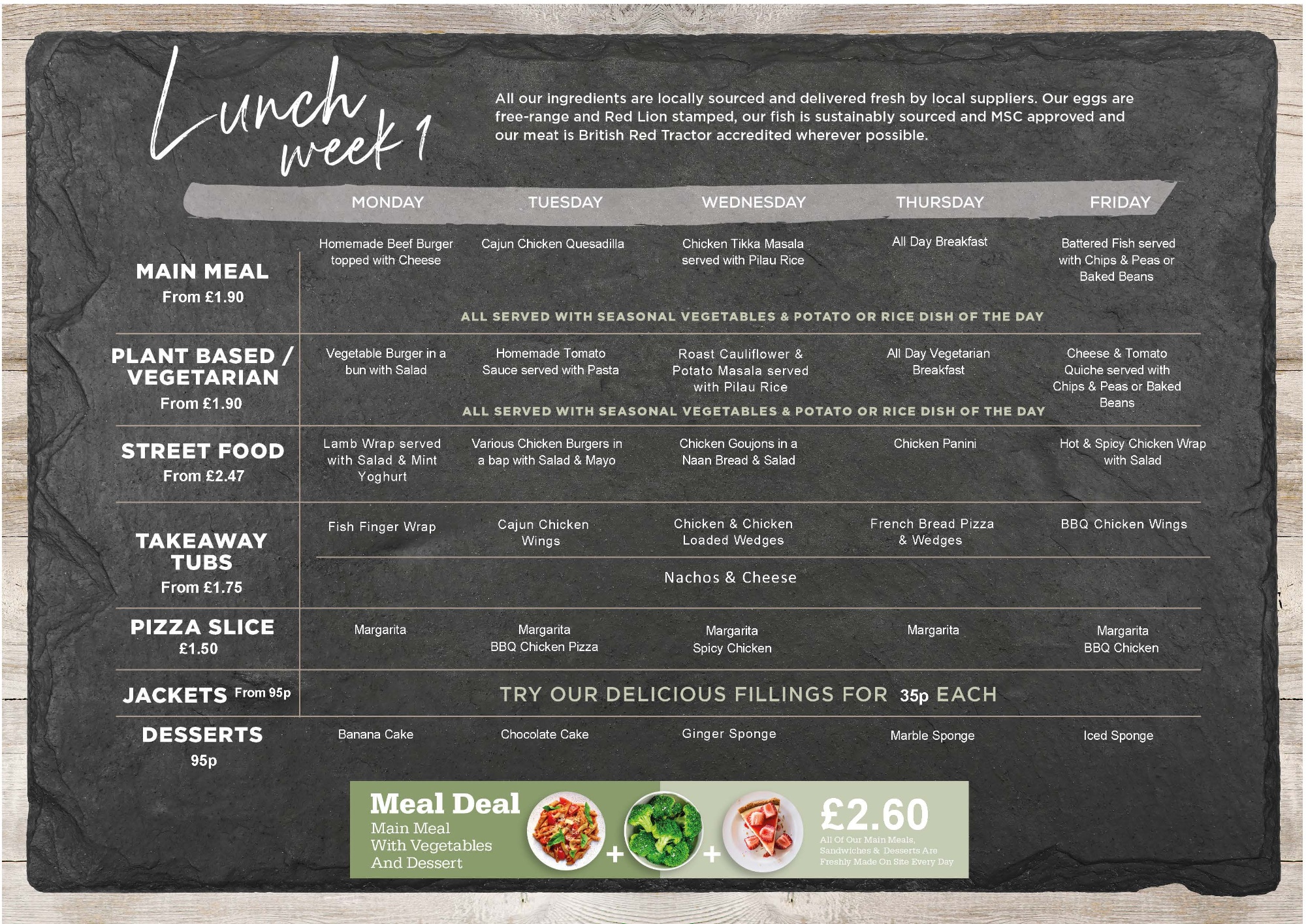 Hodge Hill College - Weekly Lunch Menus